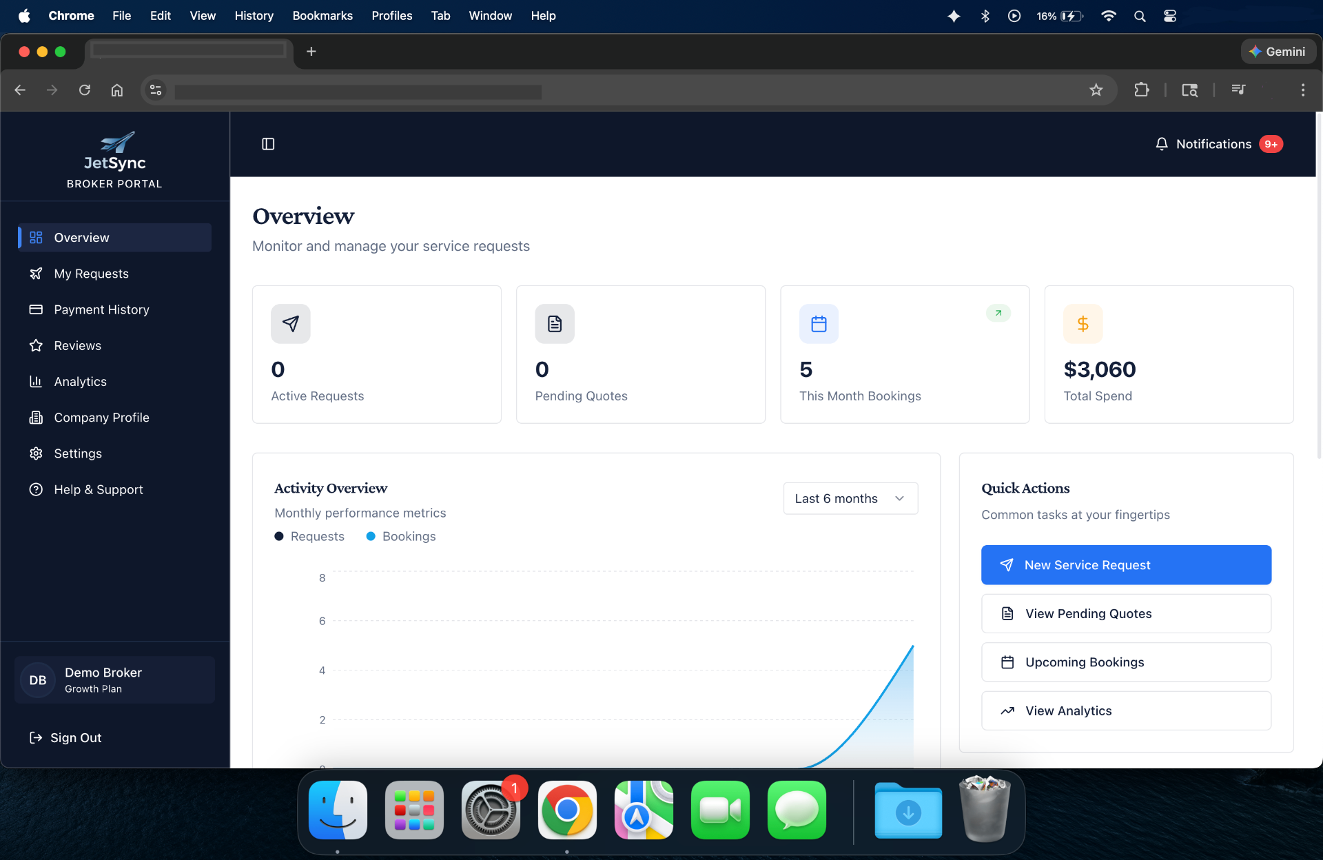 JetSync - Private Aviation Vendor Marketplace | Ground Operations Software